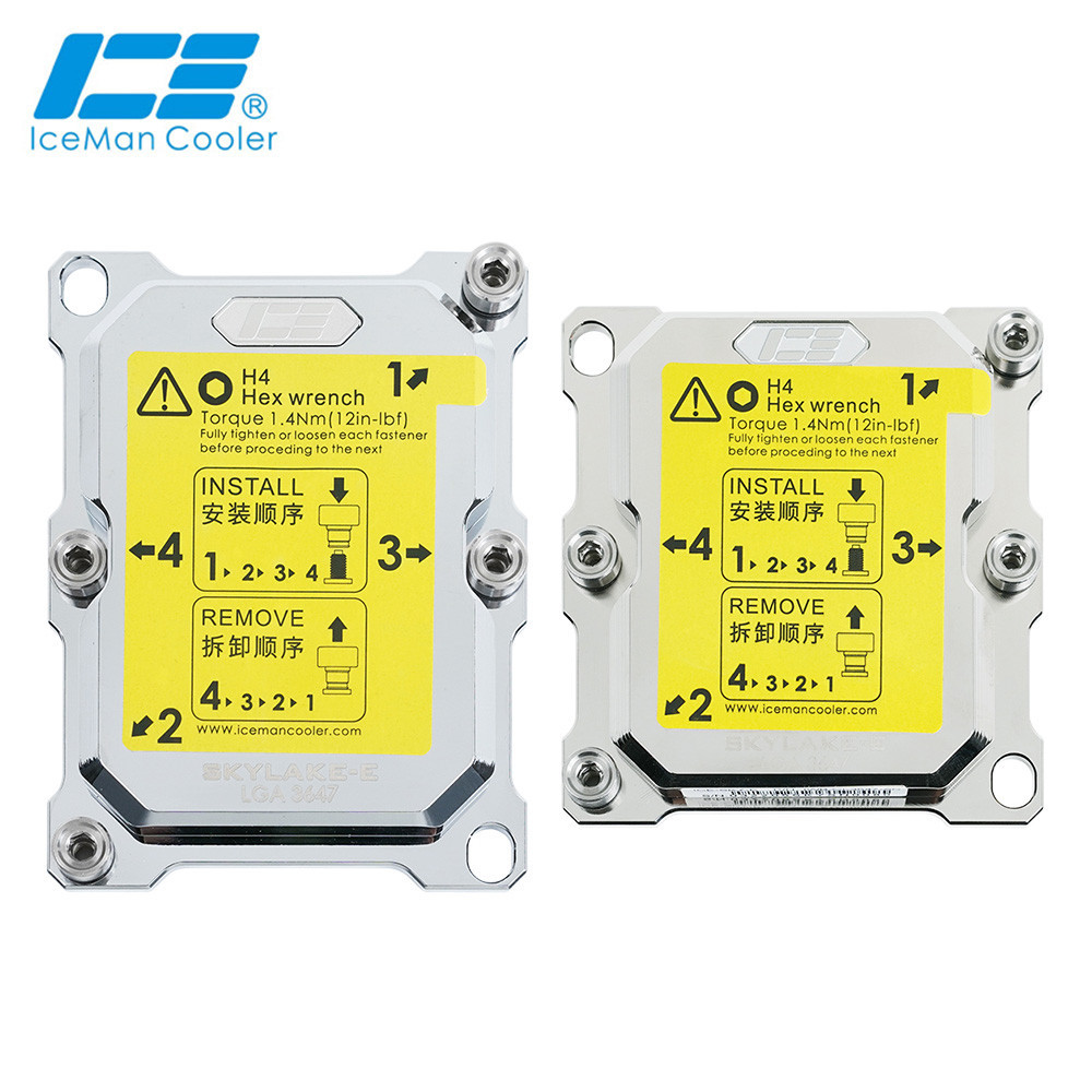 Jual IceManCooler Full Copper Water Block For Intel LGA3647 CPU,Narrow ...