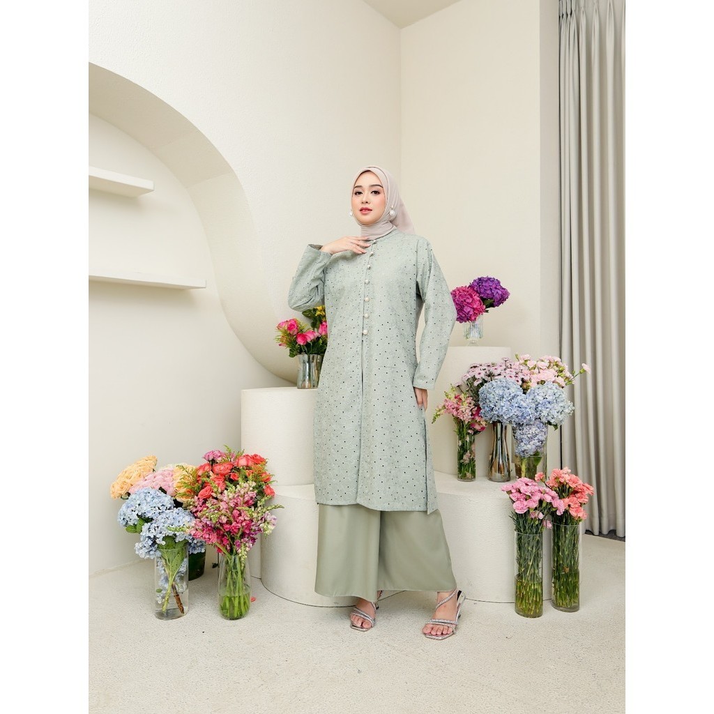 Jual Gamaleea - Senada One Set / One Set Melayu / Baju Kurung / Setelan ...