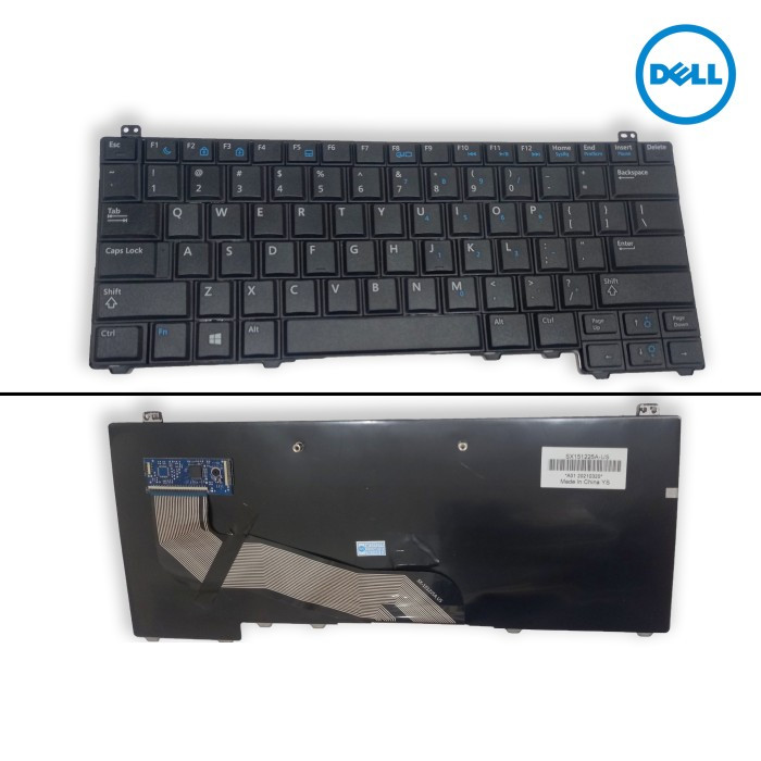 Jual KEYBOARD LAPTOP DELL Latitude E5440 - BLACK - BACKLITE BLACK ...