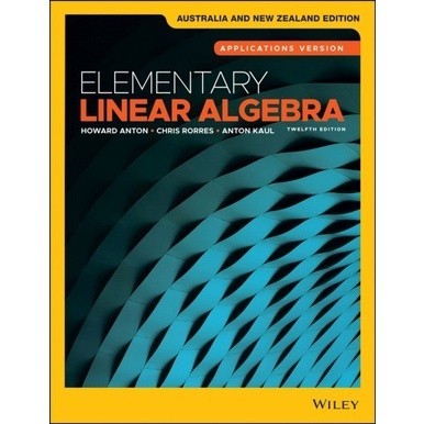 Jual Buku Elementary Linear Algebra 12th Twelfth Edition Howard Anton ...
