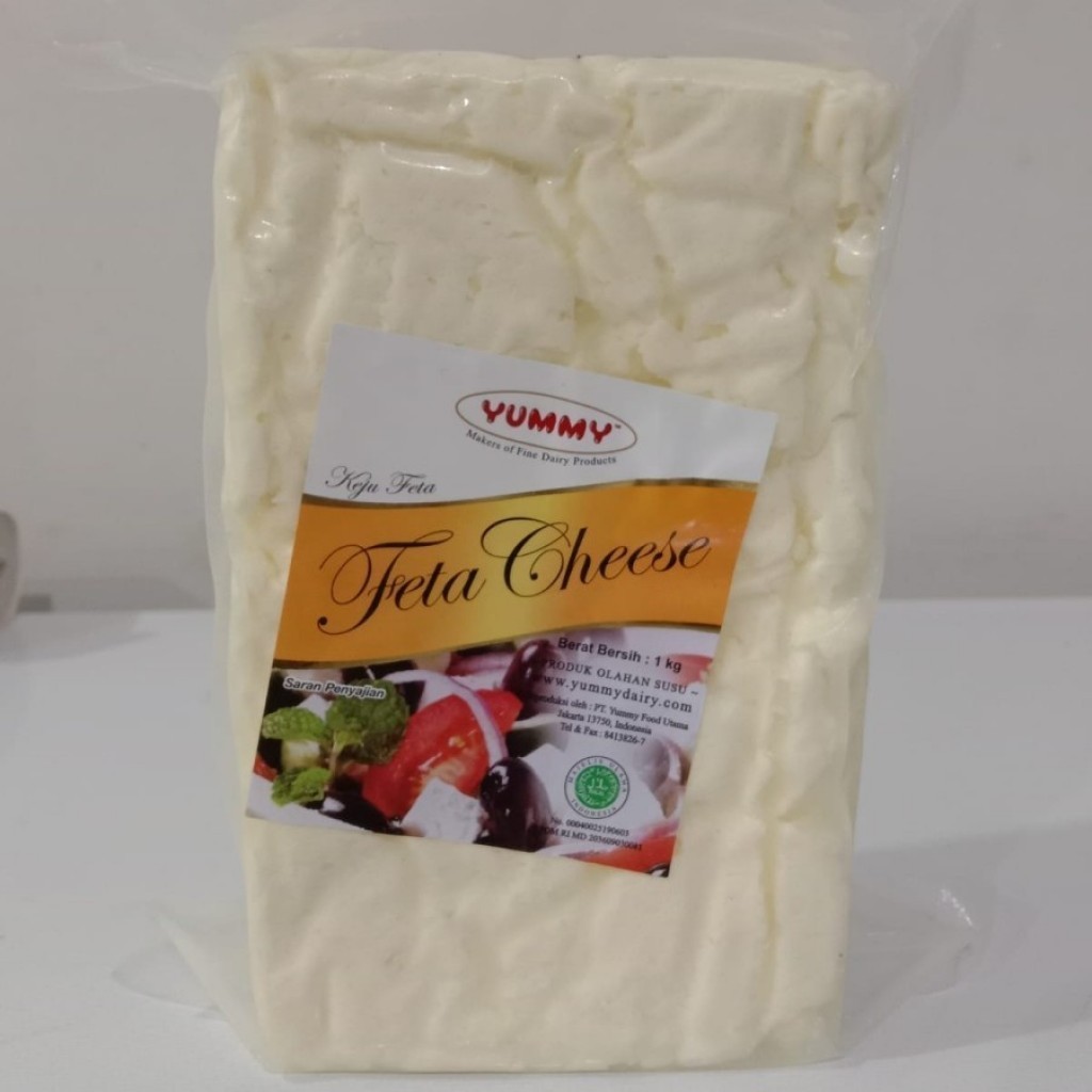Jual Yummy Feta Cheese 1kg | Shopee Indonesia