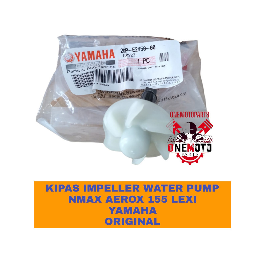 Jual Orimoto - KIPAS IMPELLER WATER PUMP NMAX AEROX 155 LEXI YAMAHA ORIGINAL 2DP-E2450-00 ...