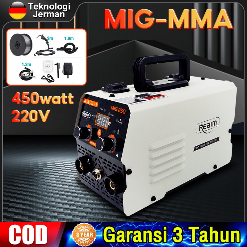 Jual Reaim Mesin Las Mig 450 Watt Las Listrik Welding Machine Mesin Travo Las Listrik Inventer ...
