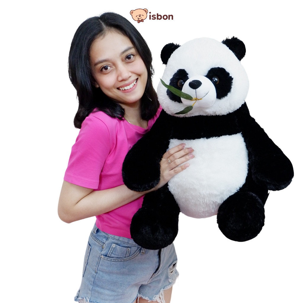 Jual Boneka Panda Bamboo 40cm ISTANA BONEKA Kado Istimewa Anak Bahagia ...