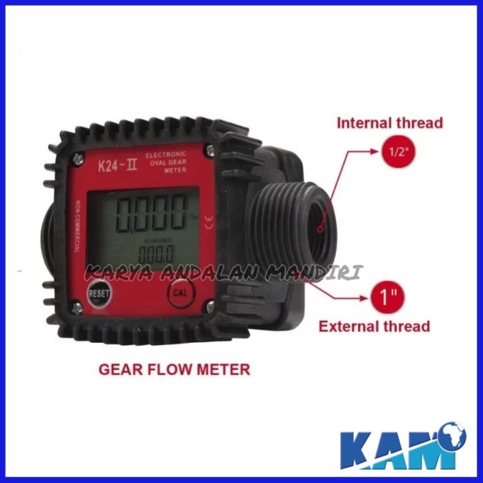 Jual Flow meter minyak digital Flow meter solar digital derat 1 inch ...