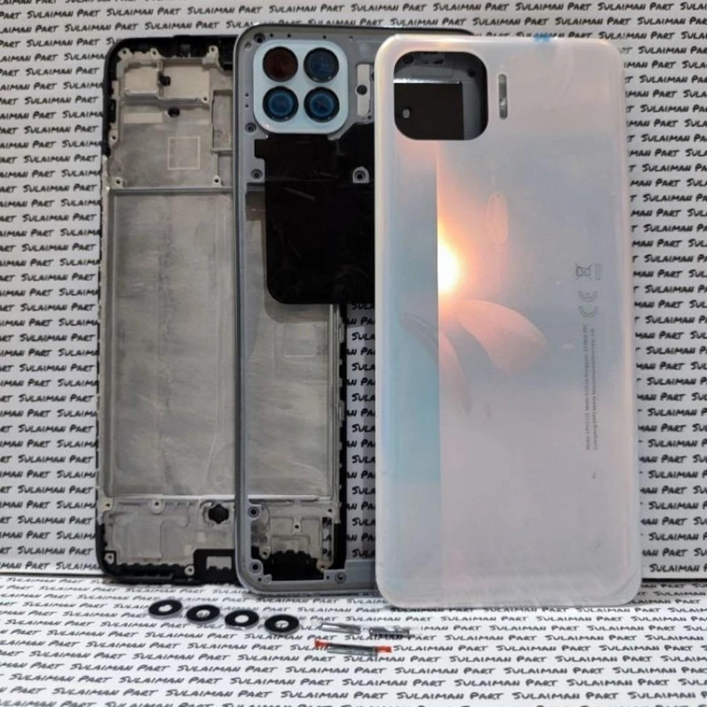 Jual PAKET LENGKAP OPPO RENO 4F CASING FULLSET BACKDOOR + FRAME TATAKAN ...