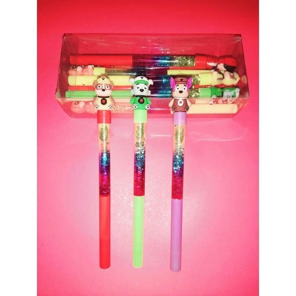 Jual Pulpen Glitter Lucu / Pulpen Air / Gel Pen Kekinian / ballpoin ...