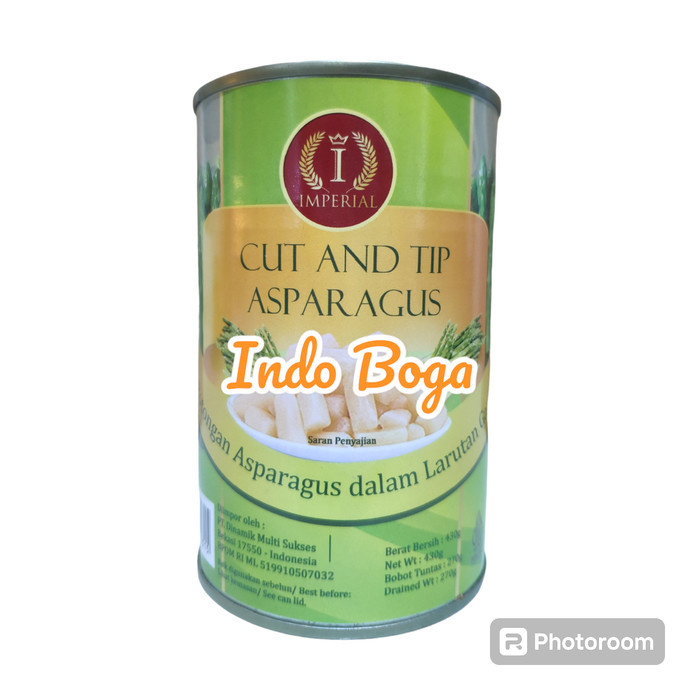 Jual Imperial cut and tip asparagus 430 gram / Imperial asparagus ...
