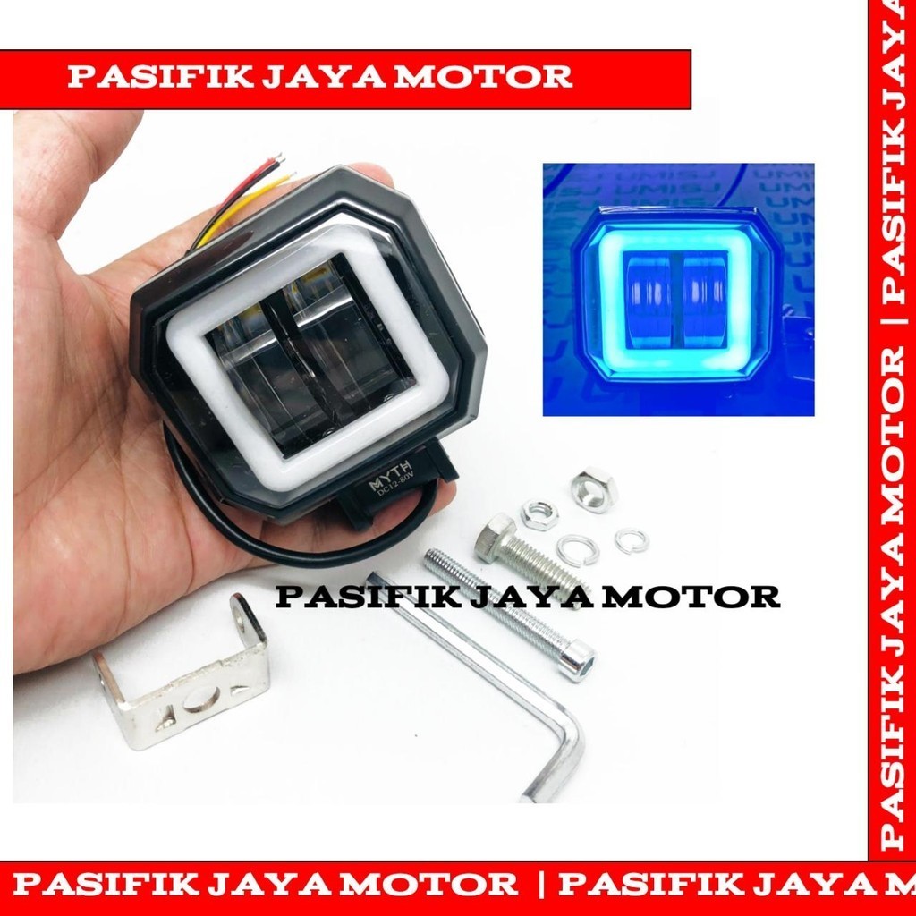 Jual Lampu Tembak Sorot LED 24 Volt Strobo Daymaker Mini CWL 2 Mata ...