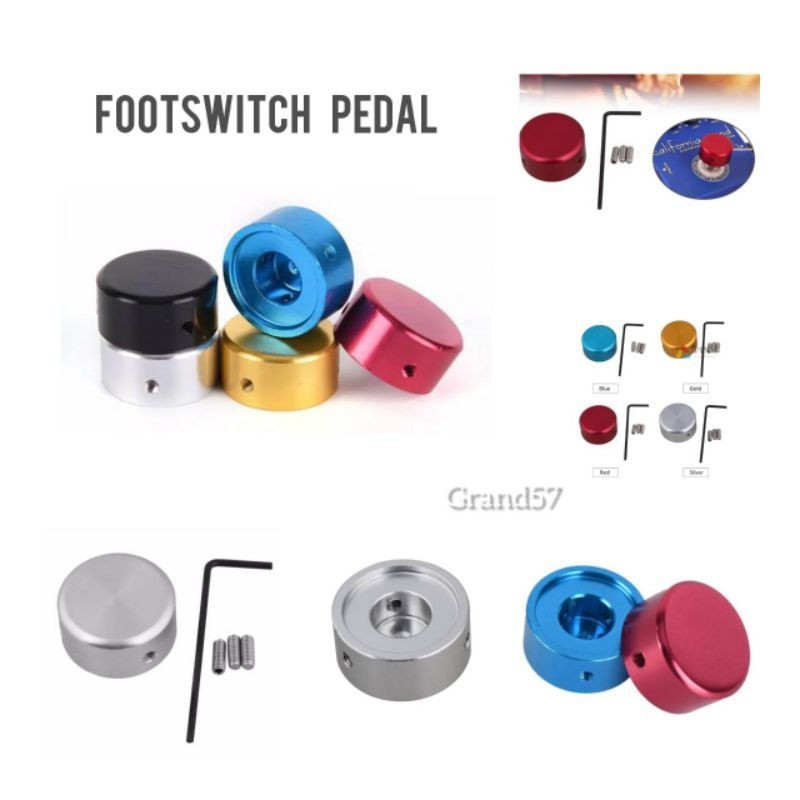 Jual Footswitch topper pedal efek gitar cover penutup foot switch ...