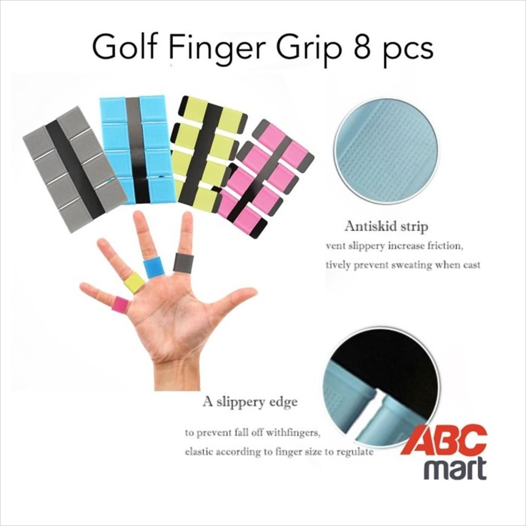 Jual Golf Finger Grip Sillicon Protective - Grip Jari Golf swing - 8 ...