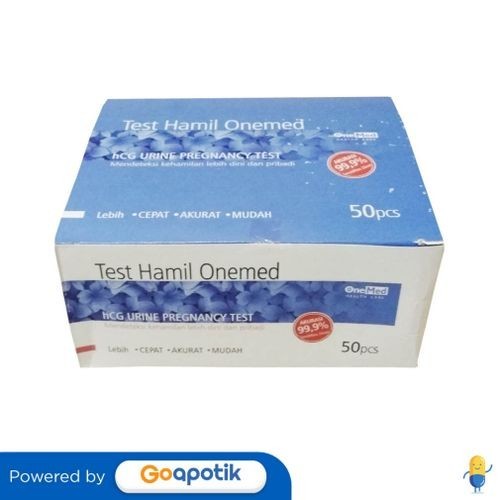 Jual One Med Hcg Urine Pregnancy Test Box 50 Pcs | Shopee Indonesia