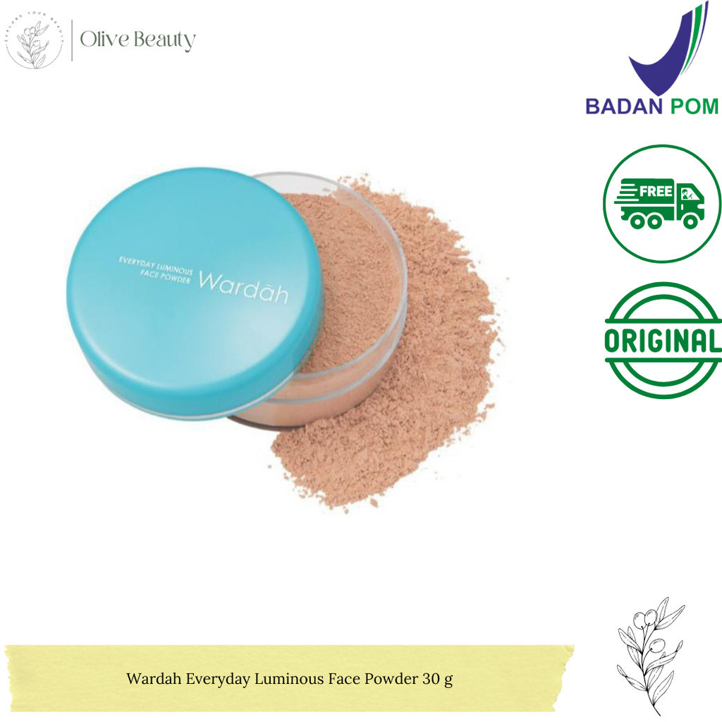 Jual Wardah Everyday Luminous Face Powder 30 g. | Shopee Indonesia