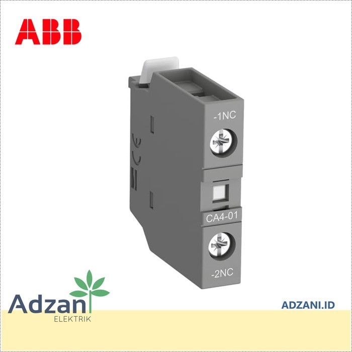 Jual ABB Auxiliary Contact Block CA4-01 1SBN010110R1001 Kontak Kontaktor | Shopee Indonesia