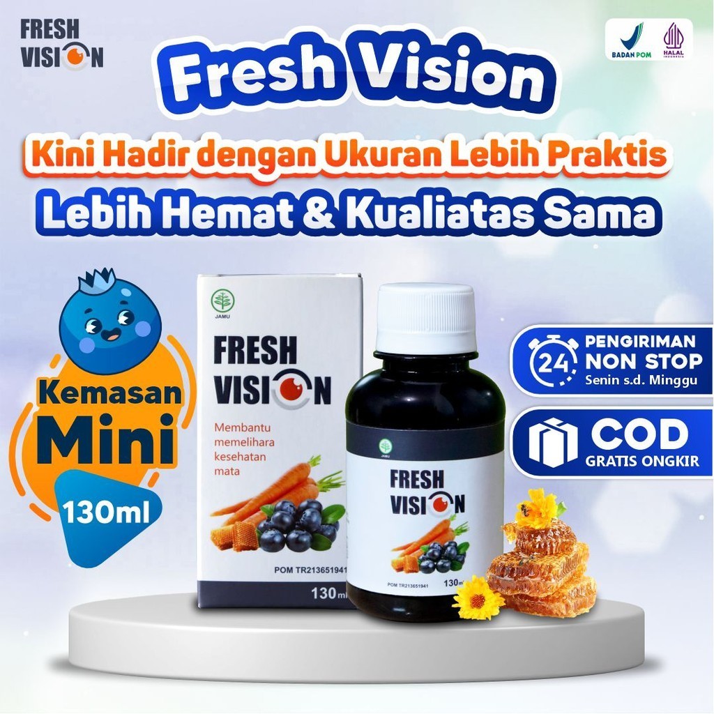 Jual Fresh Vision Kemasan Praktis 130 Ml - Makin Praktis Atasi Masalah ...