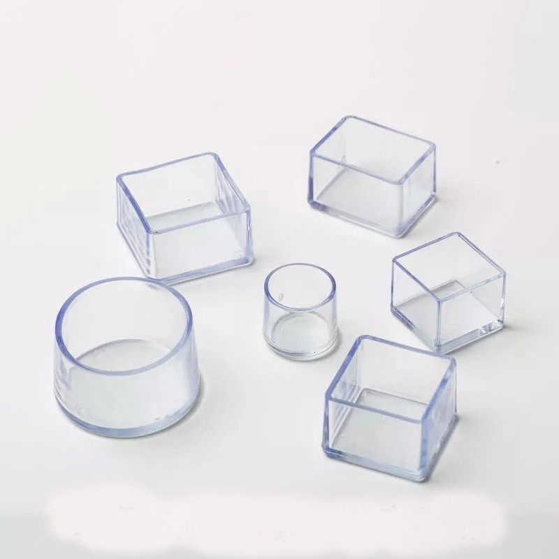 Jual Transparent Table And Chair Leg Protection Cover Table Feet Pad ...