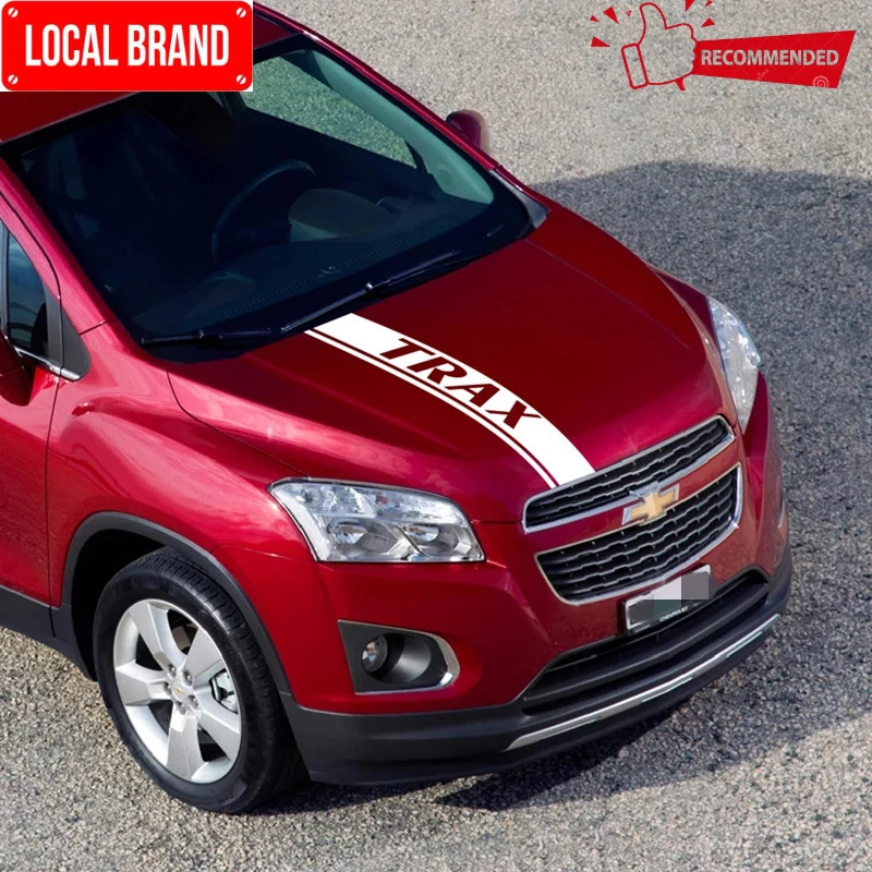 Jual For Chevrolet Trax Tracker Precio Turbo Sport Stripes Car Hood ...