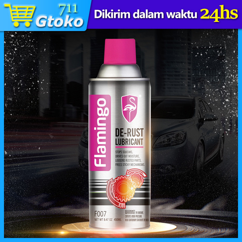 Jual De-Rust Lubricant Spray Pelumas Pembersih Penghilang Karat Logam ...