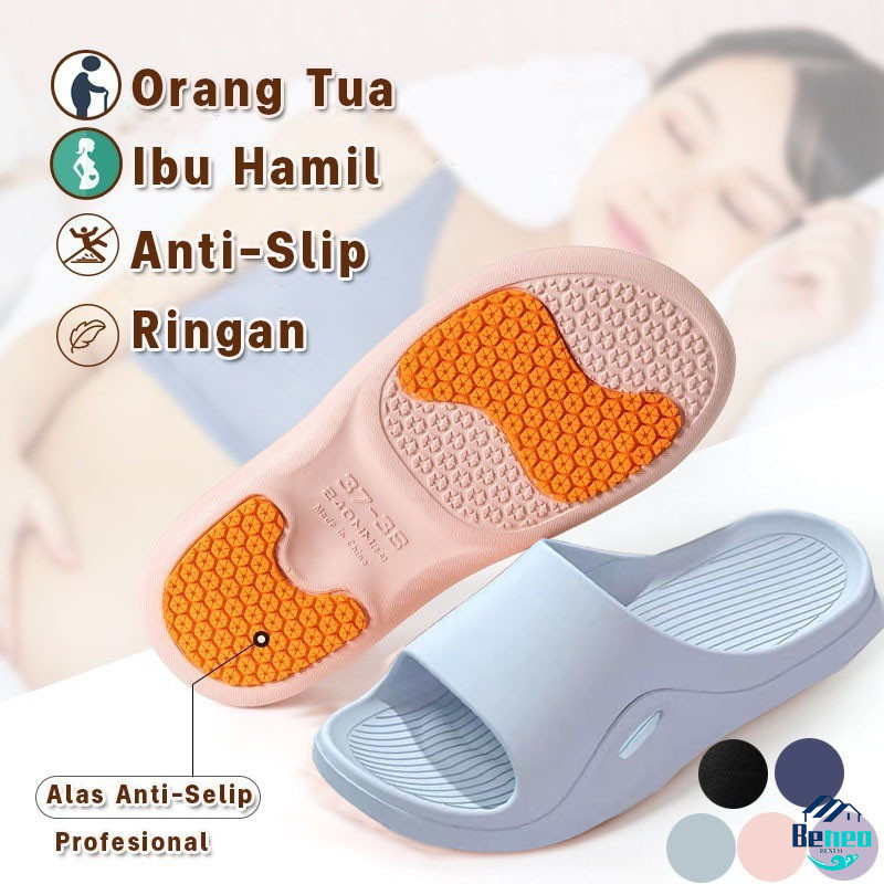 Jual 【SIZE:36-43】Anti Slip Sandal / Sandal Rumah/Sendal Slop Sandal ...