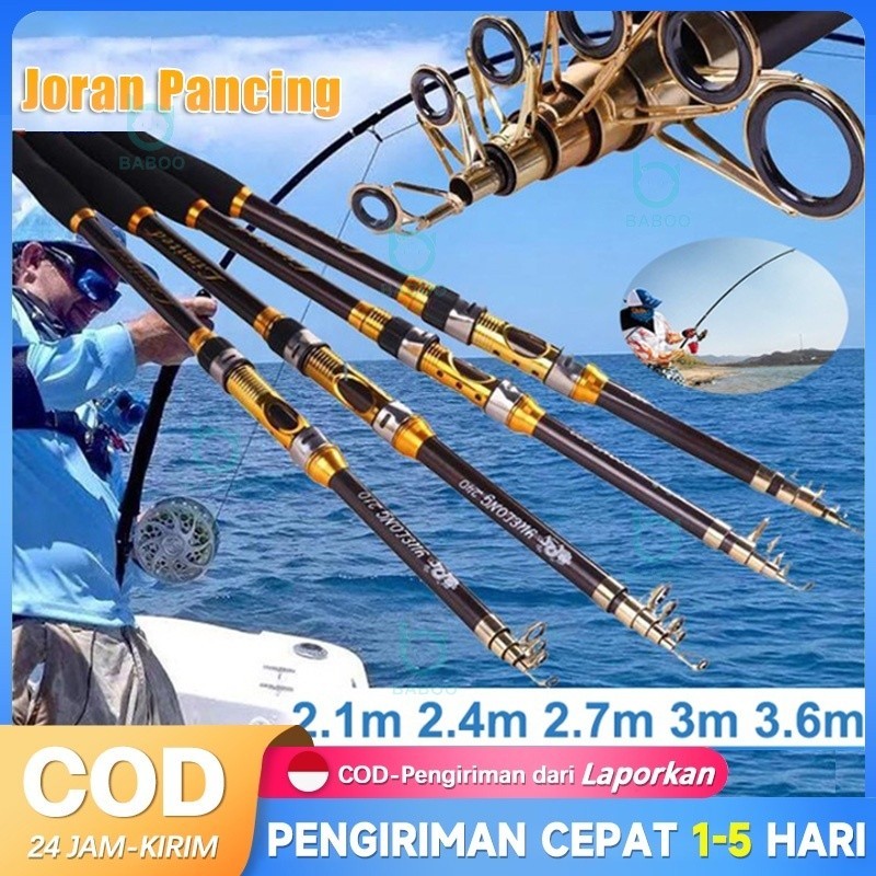 Jual Joran Pancing Joran Pancing Murah / Portable Carbon Fiber ...