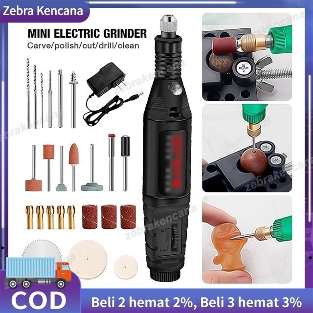 Jual Bor Mini / Bor Mini Listrik / Drill Nail Art / Bor Kecil / Nail ...