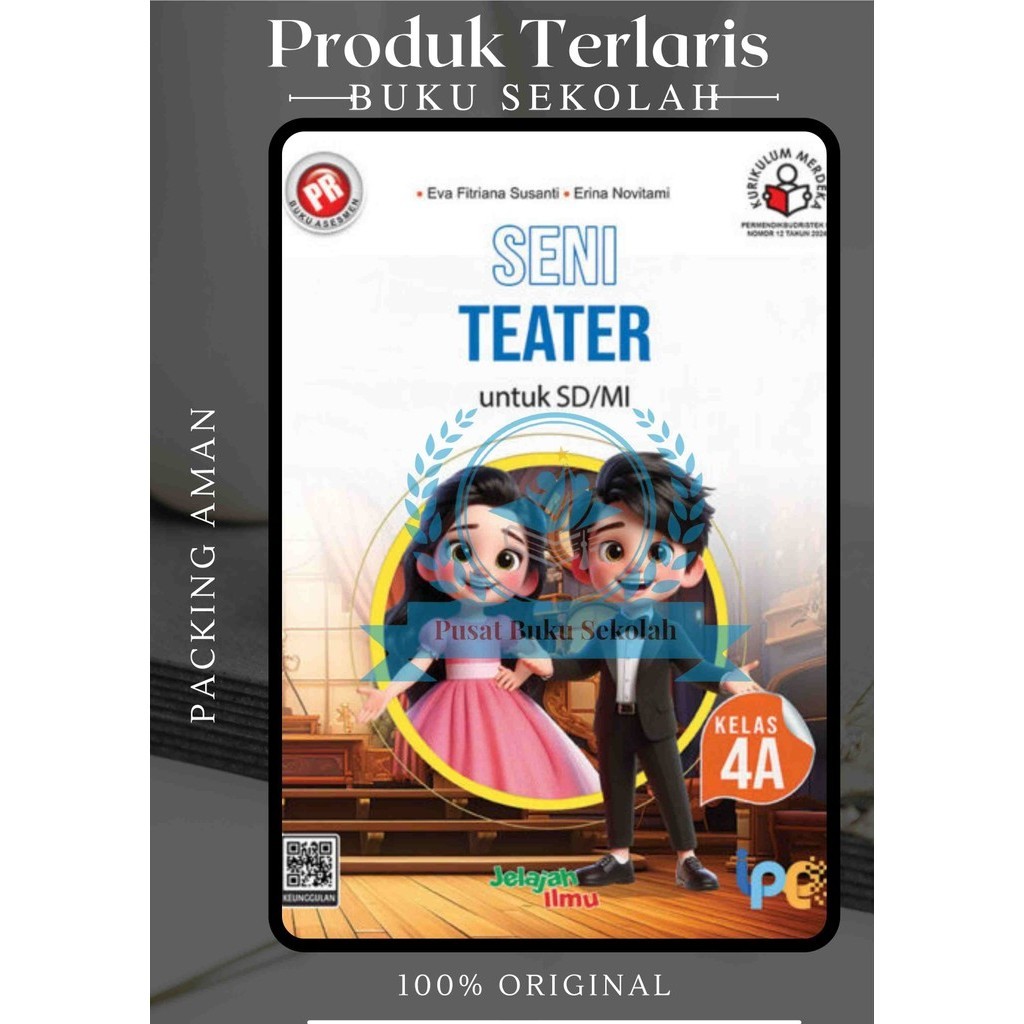 Jual Buku Pr/Lks Seni Teater Kelas 4 SD/MI Semester 1 Kurikulum Merdeka Intan pariwara EDISI ...