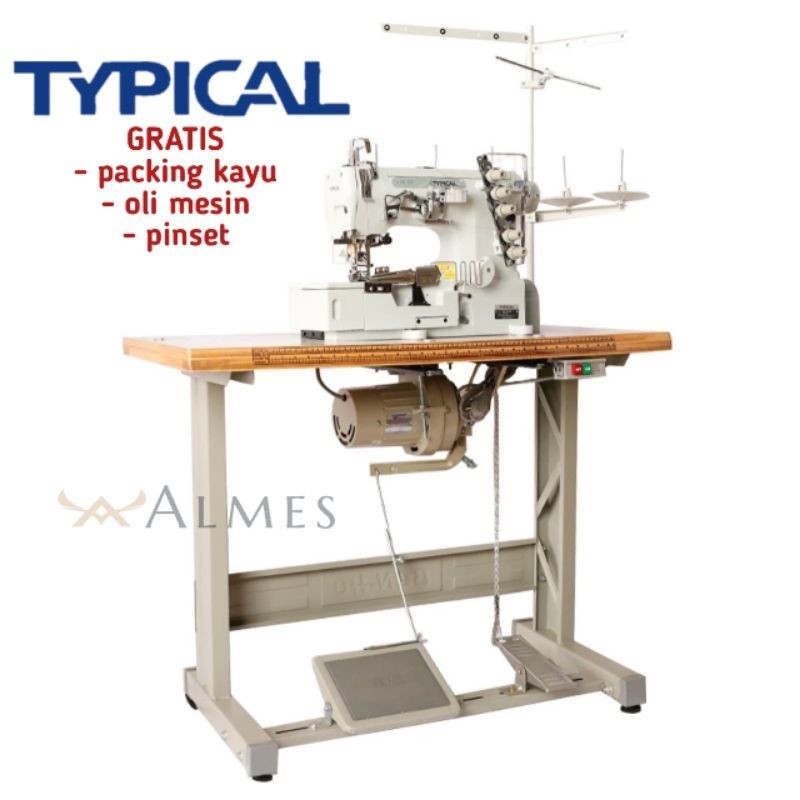 Jual SAMPEL ( FLASH SALE ) MESIN JAHIT OVERDECK TYPICAL/KAMPUT SIAP ...