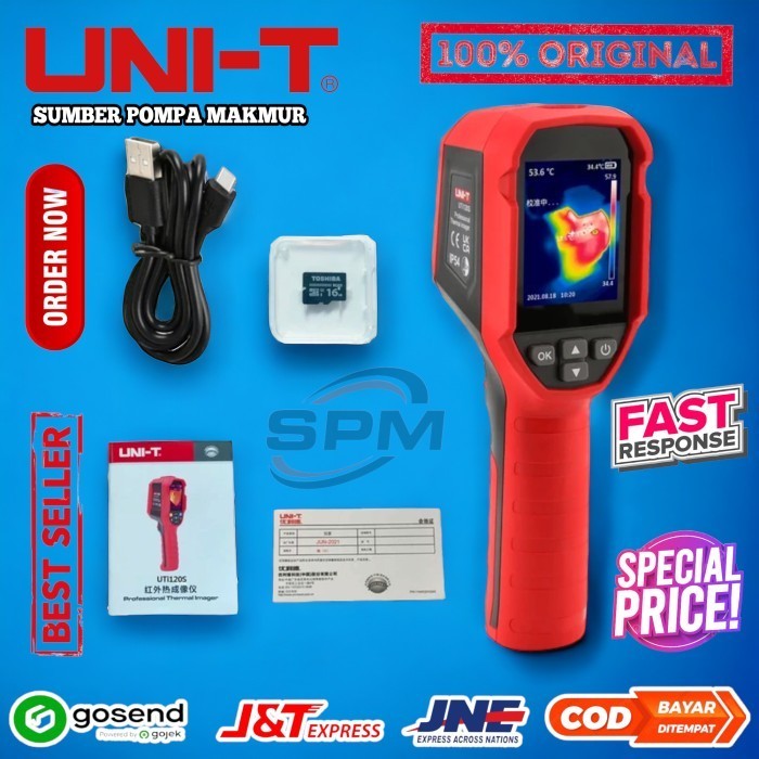 Jual Thermal Imager Camera UNI-T UTi120S Infrared Thermometer UNIT UTi ...