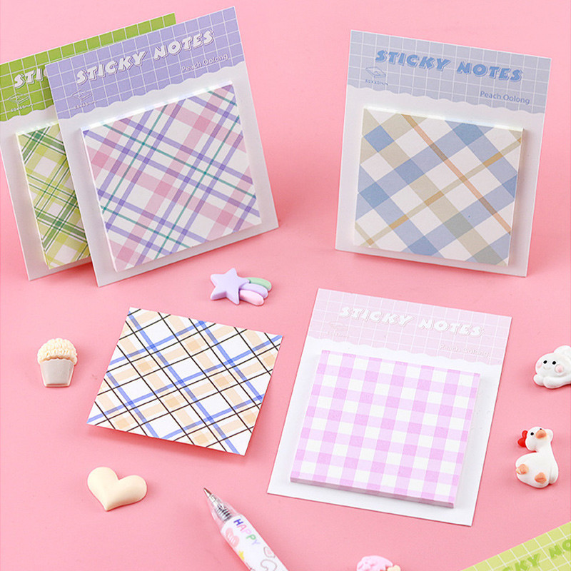 Jual Stiker Post-it Kotak-kotak Gaya Sederhana Penghargaan Siswa Kantor ...