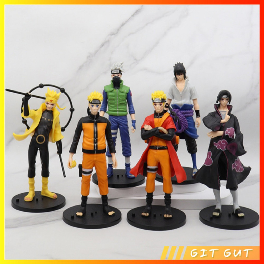 Jual Action Figure Pajangan Mainan Naruto Shippuden Kakashi Itachi ...