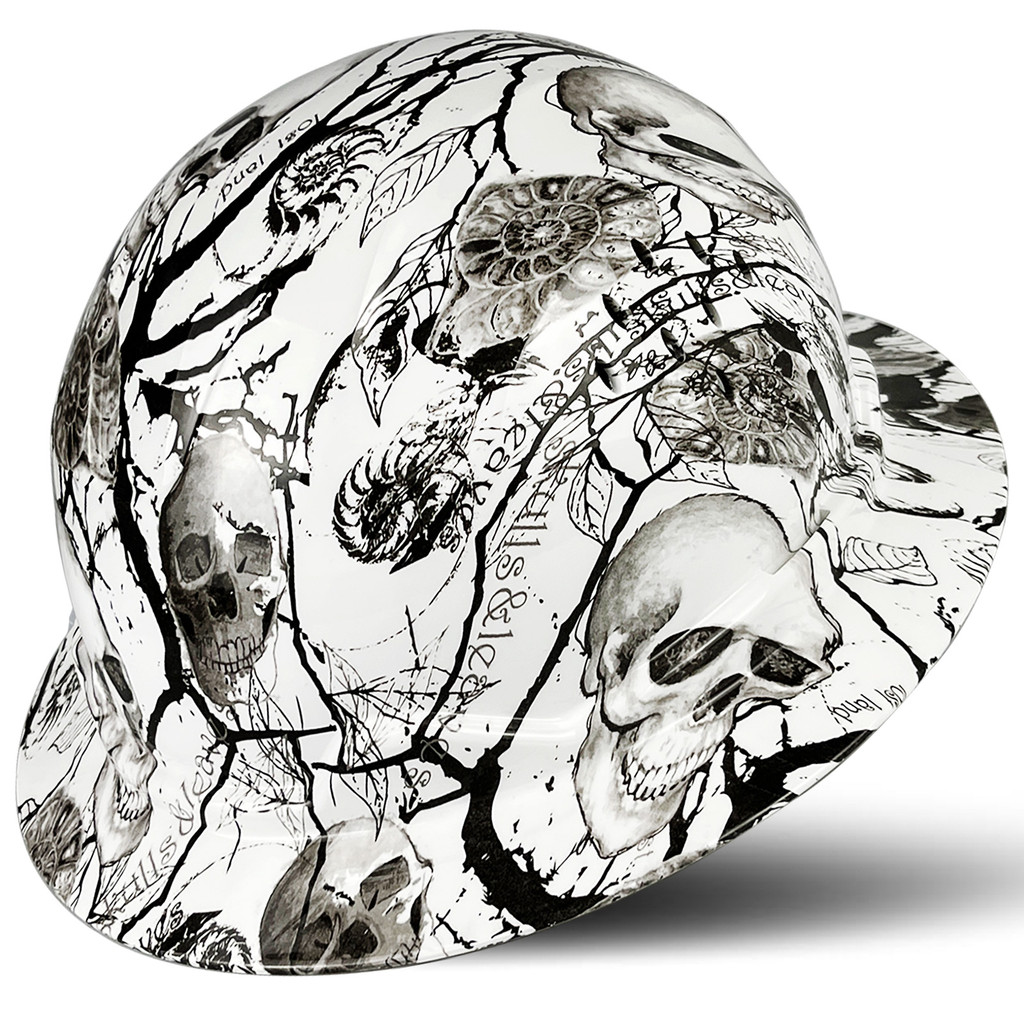 Jual Full Brim Mining Safety Helmet ANSI Z89.1 Standard HDPE ...