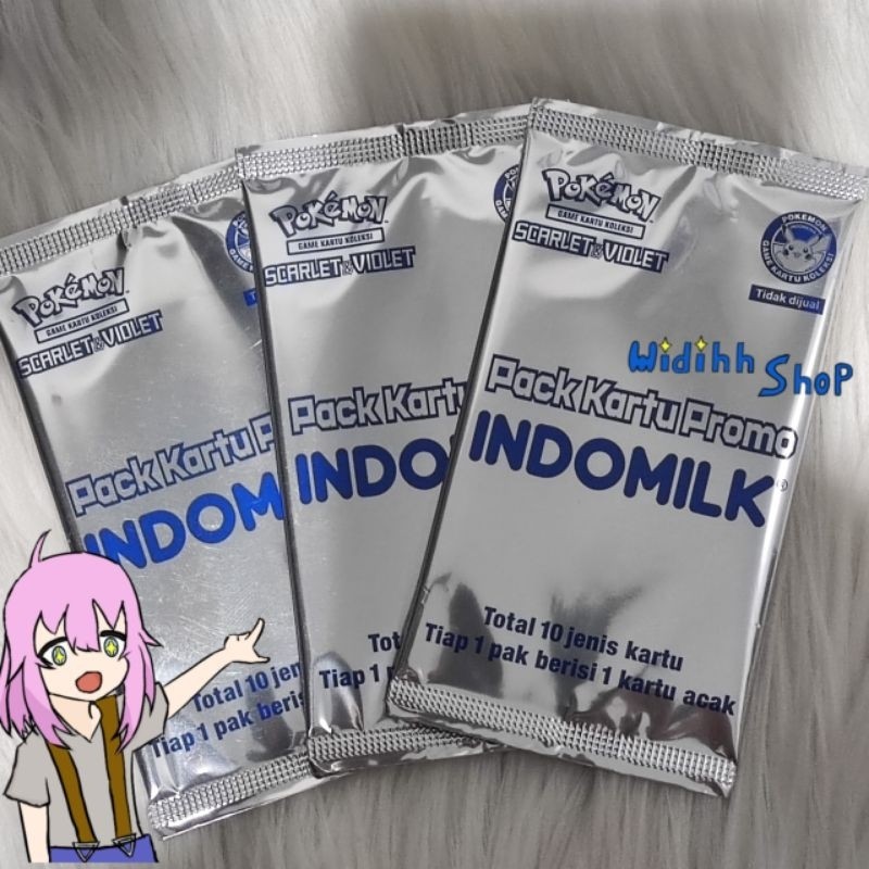 Jual Pokemon X Indomilk / Pokemon Collab / Promo Card / Indomilk Collab / Pikachu EX / Cubone ...