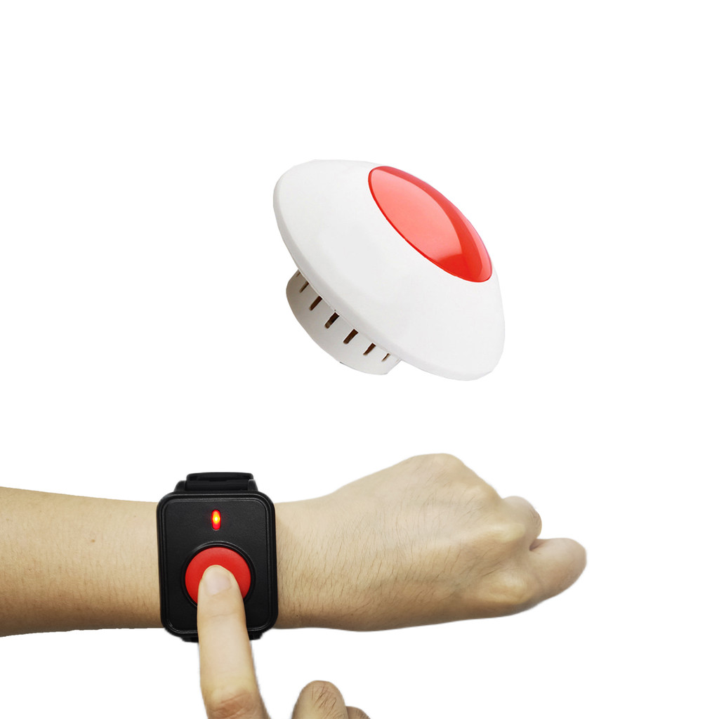 Jual Wireless Alarm System Nurse Calling System Sos Transmitter ...