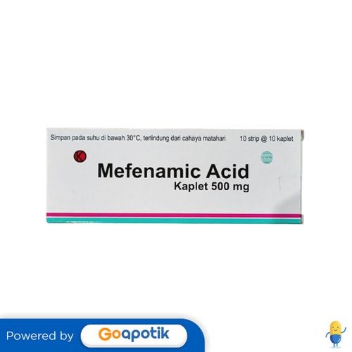 Jual Mefenamic Acid Rama 500 Mg Box 100 Kaplet | Shopee Indonesia