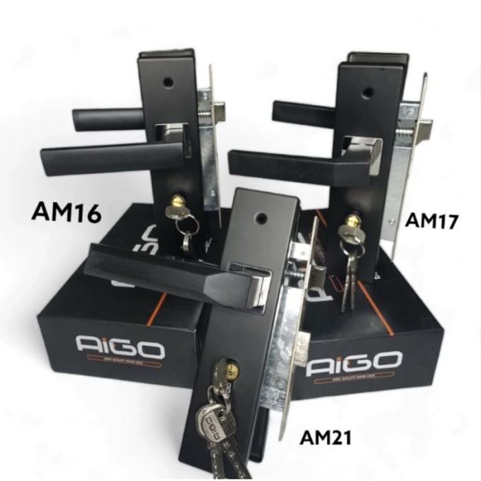 Jual Kunci Pintu Rumah Medium Handle Kamar Gagang Handel Pegangan AIGO ...