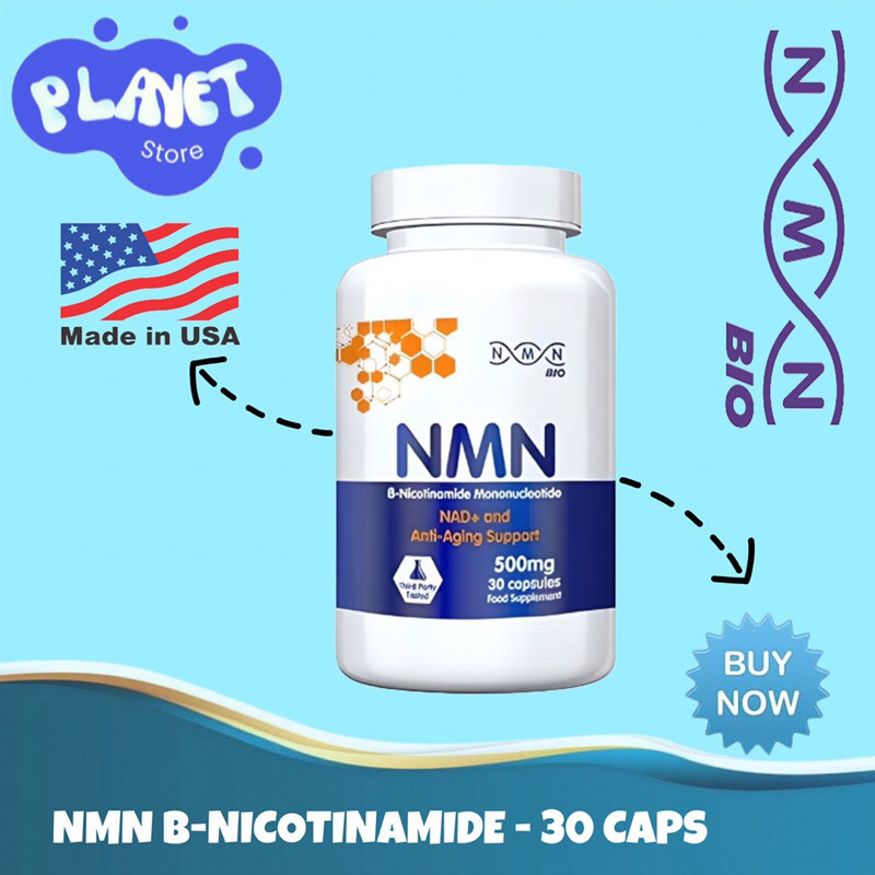 Jual NMN Bio B - Nicotinamide Mononucleotide - 500mg Anti-Aging & NAD+ | Shopee Indonesia