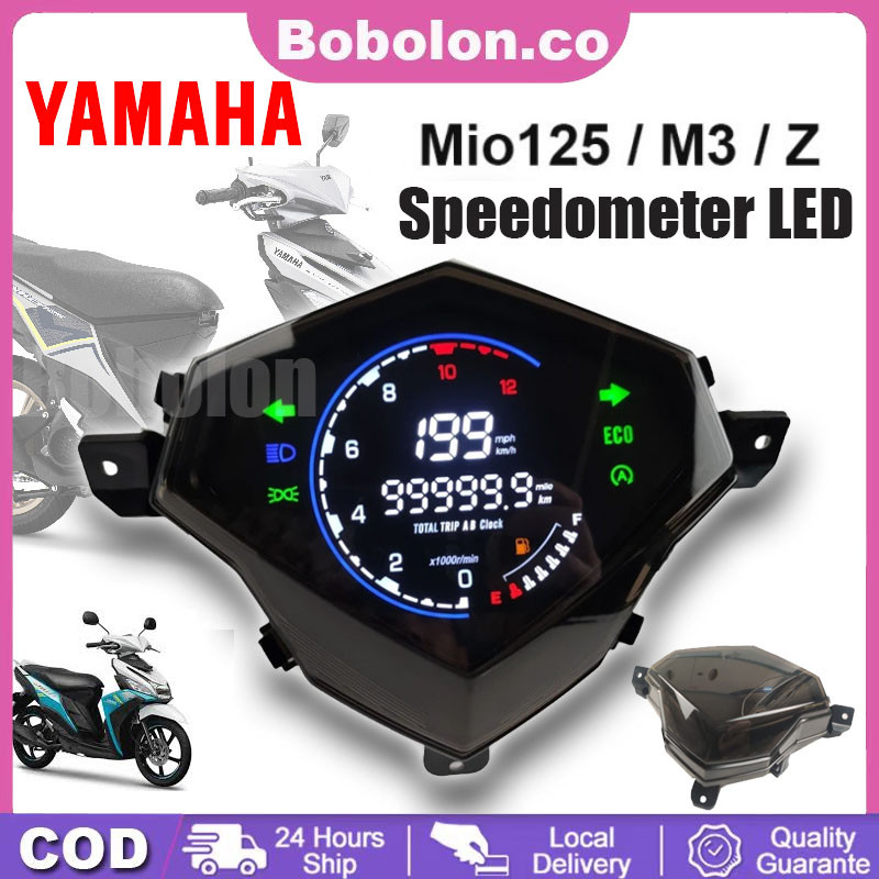 Jual Tachometer Speedometer Digital LED for Yamaha / Digital LED Untuk ...