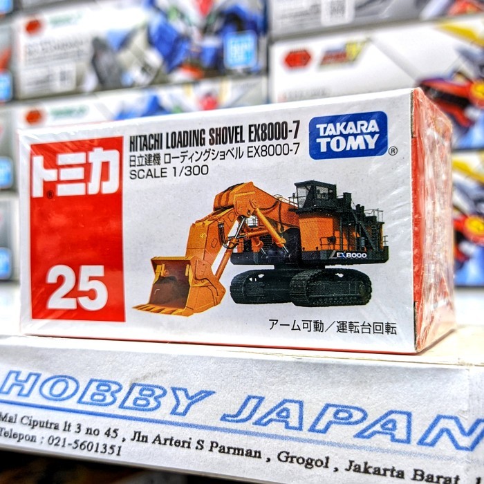 Jual Tomica 25 Hitachi Loading Shovel EX8000-7 | Shopee Indonesia
