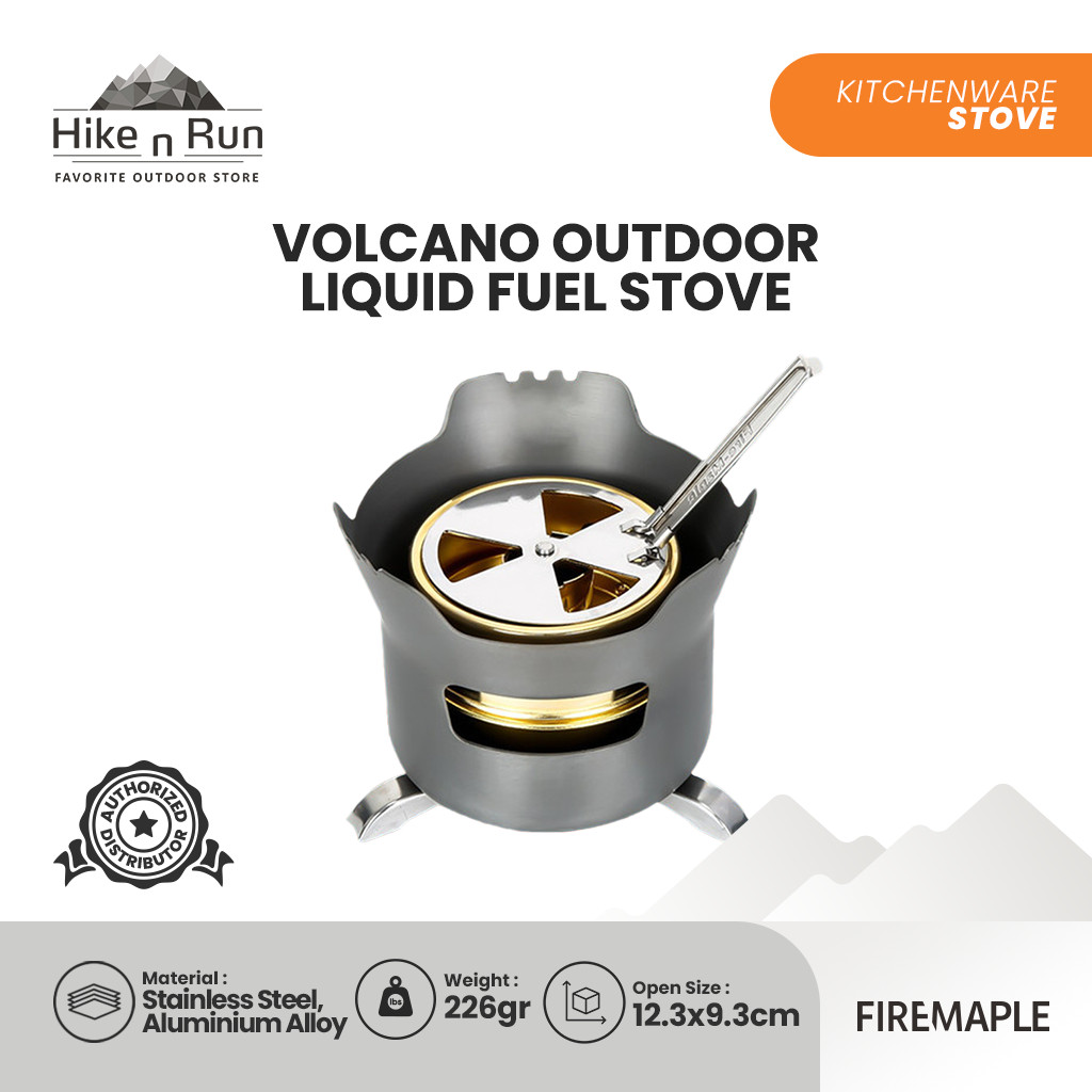 Jual Kompor Portable Firemaple Volcano - Kompor Spiritus Outdoor Liquid ...