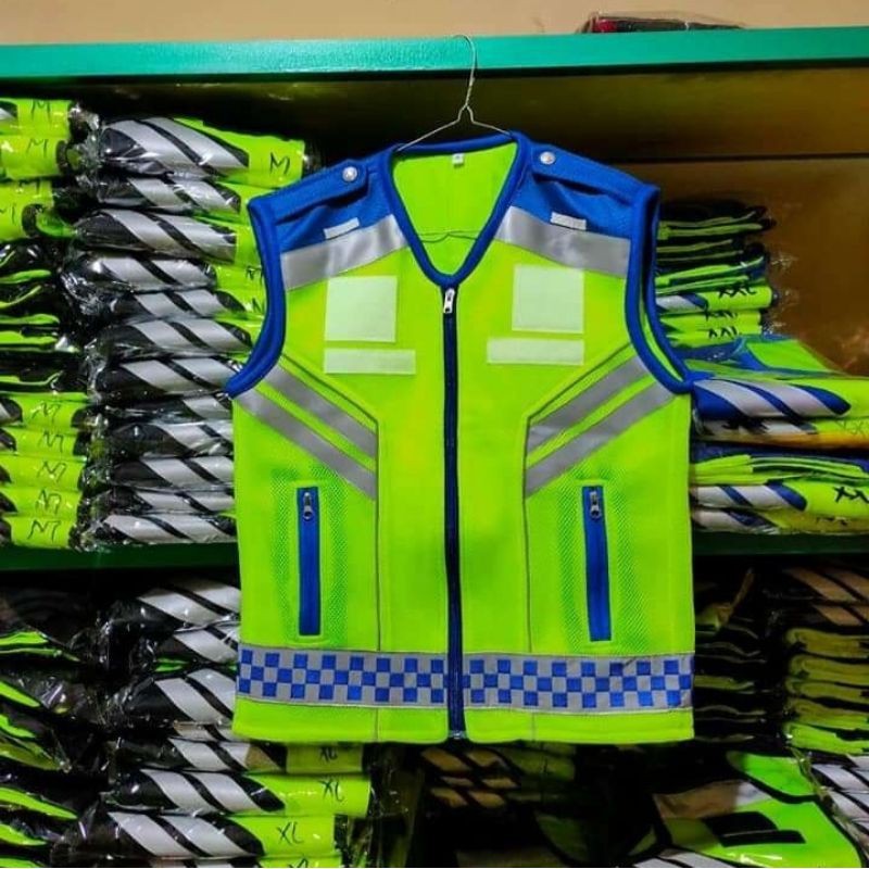 Jual ElBara - Rompi polosan polisi - rompi club -touring - rompi motor ...