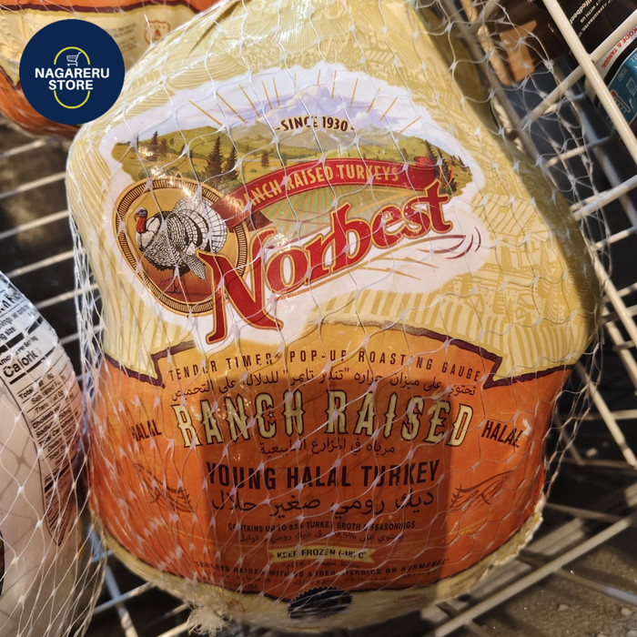 Jual Ayam kalkun muda halal turkey norbest usa whole frozen -+5,5-5,8 ...