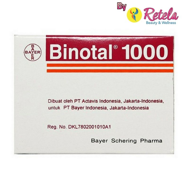 Jual BINOTAL 1000MG 1 STRIP 5 TABLET | Shopee Indonesia