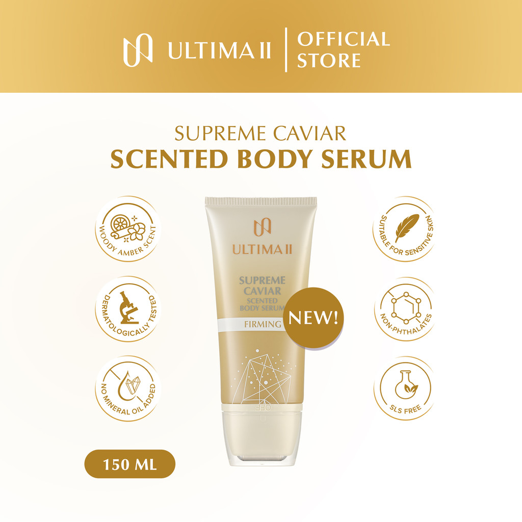 Jual ULTIMA II Supreme Caviar Scented Body Serum 150ml | Shopee Indonesia
