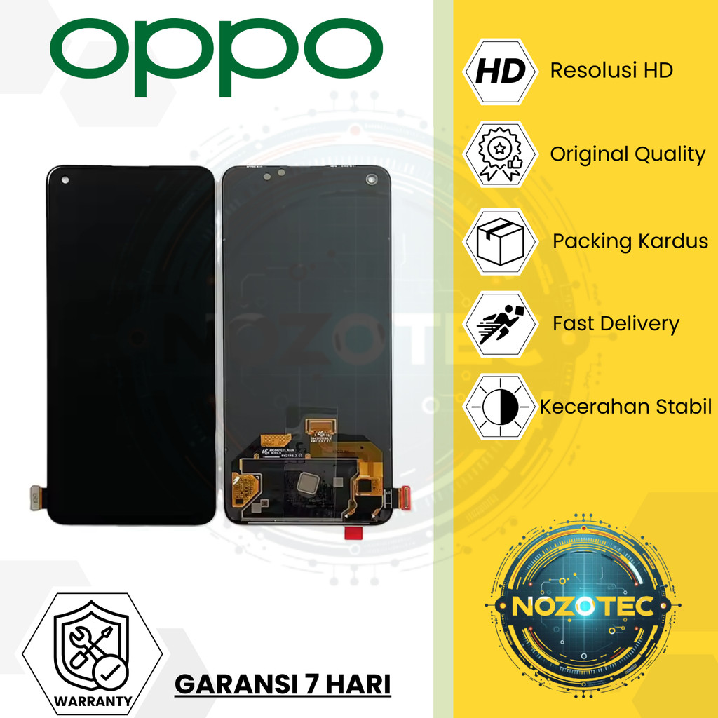 Jual LCD TOUCHSCREEN HP OPPO A54 4G / CPH2239 / OPPO A55 4G SPAREPART LAYAR SENTUH COMPLETE ...