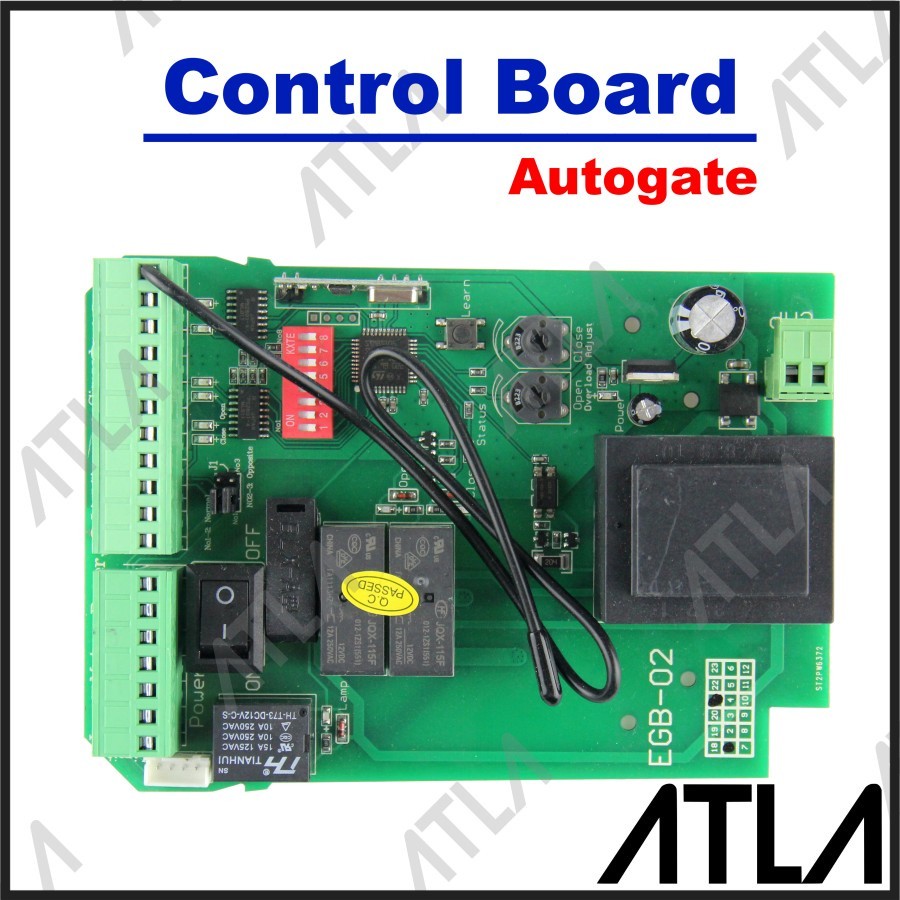 Jual Panel Control AC Auto Sliding Gate Autogate Sparepart Mainboard ...