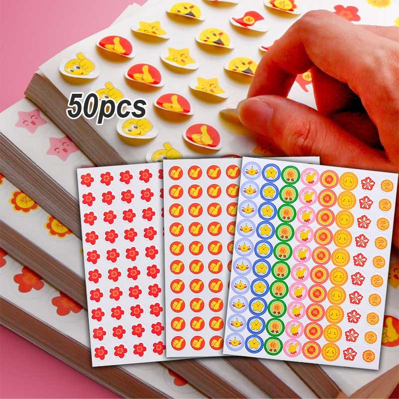 Jual 4000pcs Sticker Penilaian Anak Motivasi Belajar Isi 1 Lembar 80pcs ...