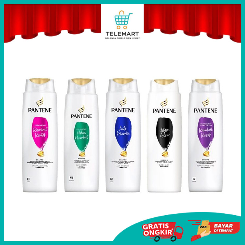 Jual PANTENE SHAMPO KEMASAN BOTOL PRO-V 160 ML ALL VARIANT | Shopee ...