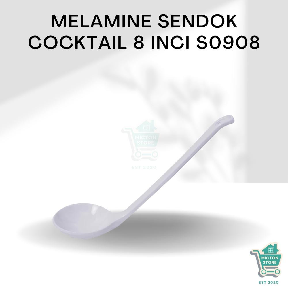 Jual MICTON Premium Melamine Centong Cocktail 8 Inch S0908 Centong ...