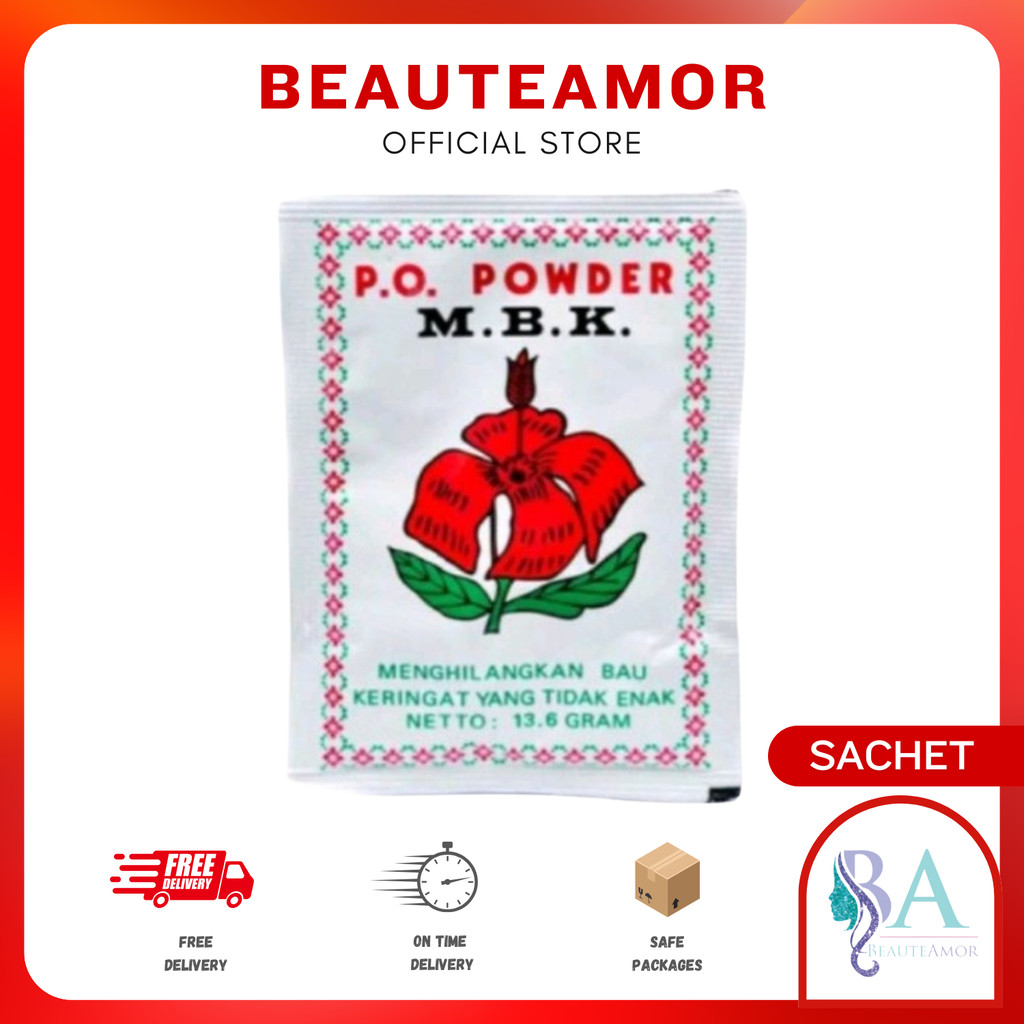 Jual MBK Powder - Bedak Putih SACHET | Beauteamor | Shopee Indonesia