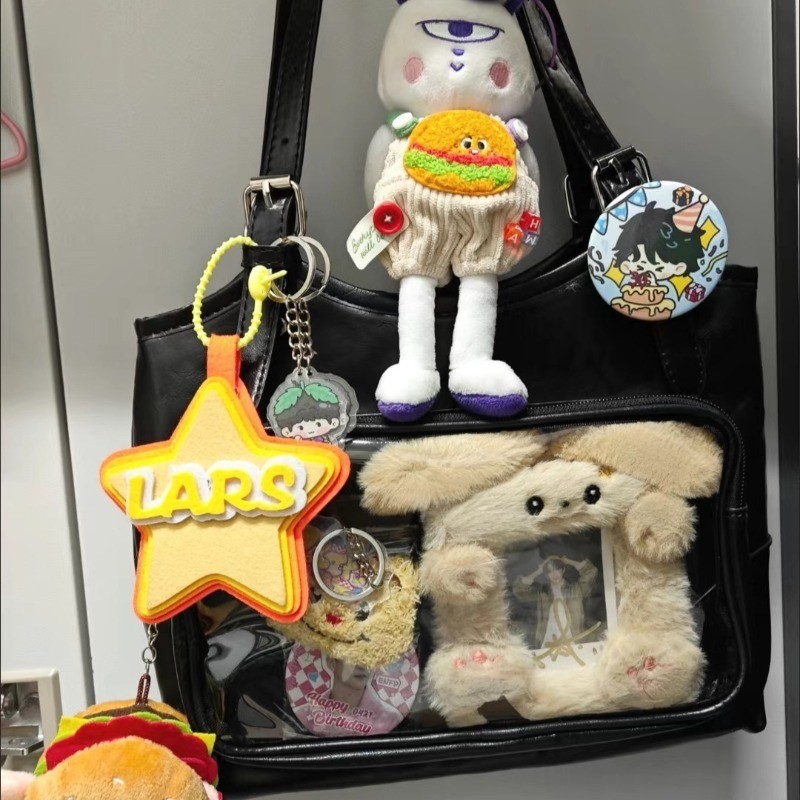 Jual 【COD】Itabag Kulit Lucu Pvc Transparan / Tas Nyeri Lucu /Tas Tangan Gadis Jepang /Kpop Gaya ...